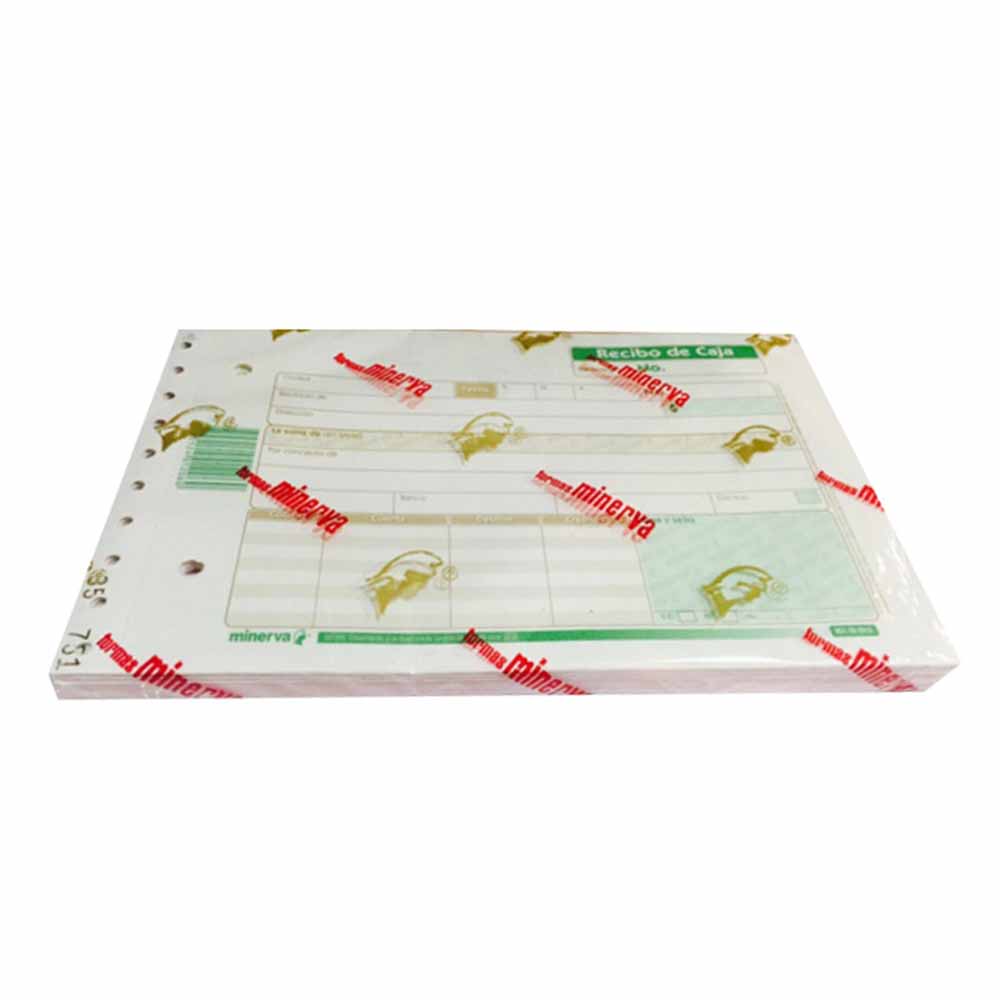 Recibo de Caja Menor Sin Detalle por 200 Hojas Minerva 2002 | Abastece.co